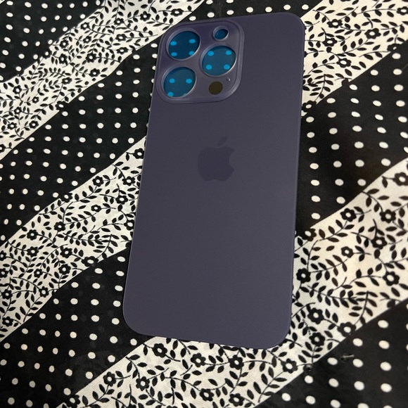 Cell Phones & Accessories | Iphone 14 Pro Deep Purple Back Glass Big ...